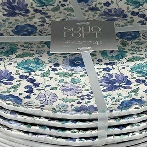 Soho Loft | Dining | Soho Loftmelamine Dinner Plates Thick Quality Four ...